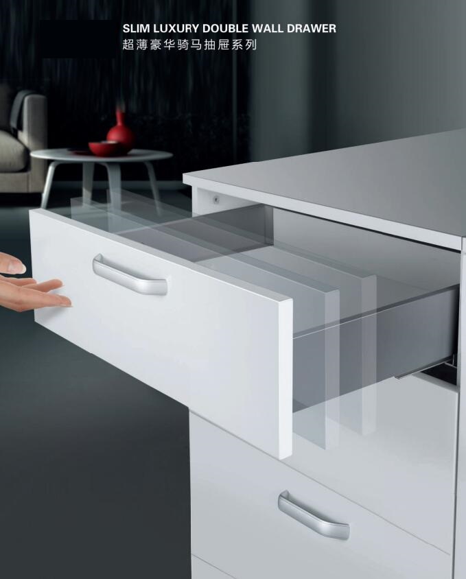 Tandem Box Kitchen Slim Box Double Wall Drawer System 3D Adjustment ...