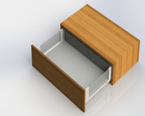 Soft Close Tandem Box Channels Drawer , Steel Tandem Kitchen Drawers