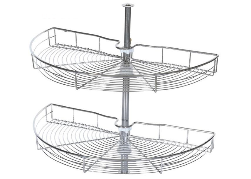 180 degree swivel basket Turntable Storage Kitchen Pull Out Basket For ...