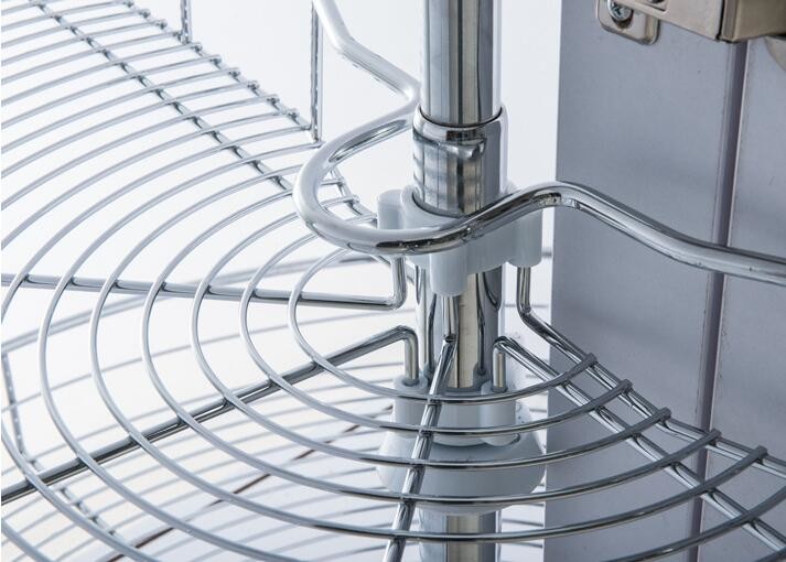 180 degree swivel basket Turntable Storage Kitchen Pull Out Basket For ...
