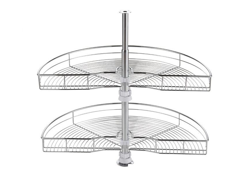 180 degree swivel basket Turntable Storage Kitchen Pull Out Basket For ...